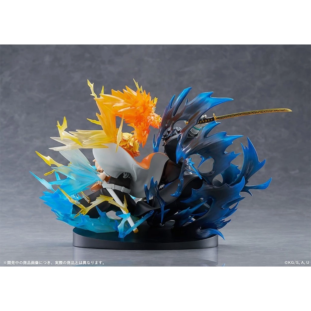 Aniplex 鬼滅之刃 我妻善逸 & 獪岳 無比例模型 | 丸島賞