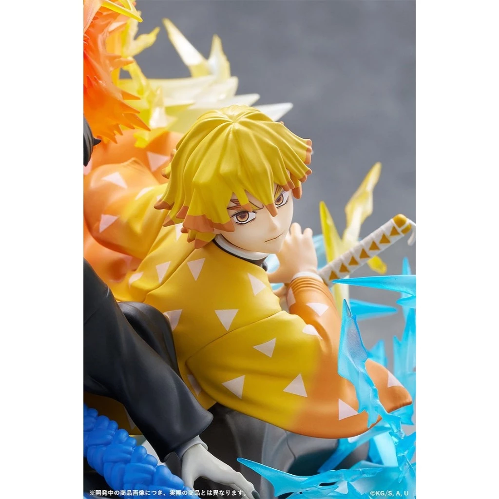 Aniplex 鬼滅之刃 我妻善逸 & 獪岳 無比例模型 | 丸島賞